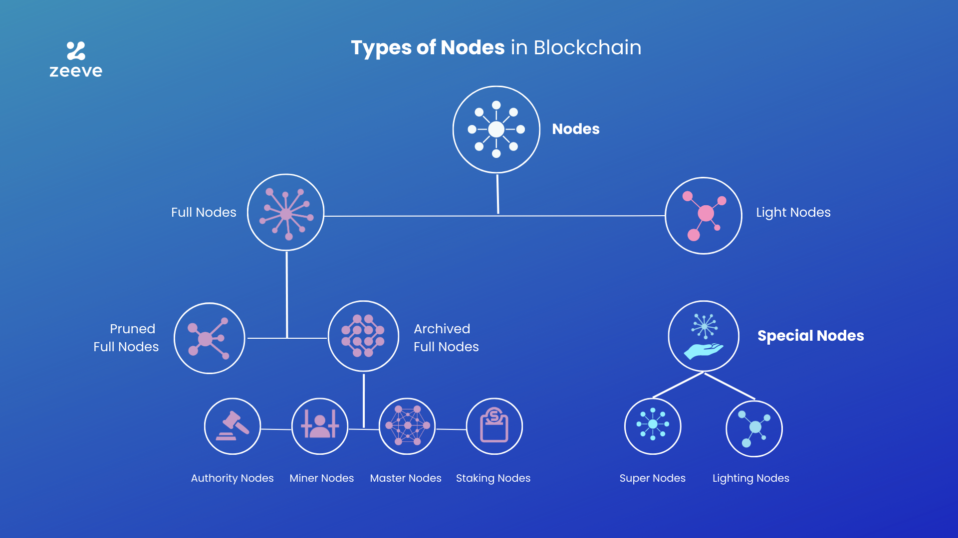 Beyond The Blocks Different Types Of Nodes In Blockchain Networks