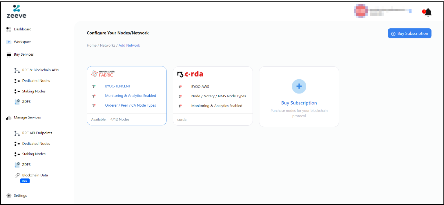 Zeeve Presents: No-code Deployment of Hyperledger Fabric Nodes on Tencent Cloud