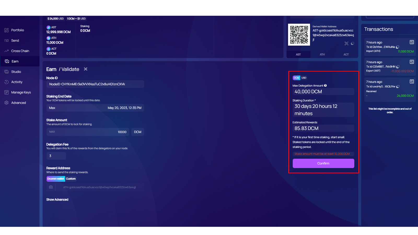 How to easily set up a DCOMM validator node: A no-code deployment guide