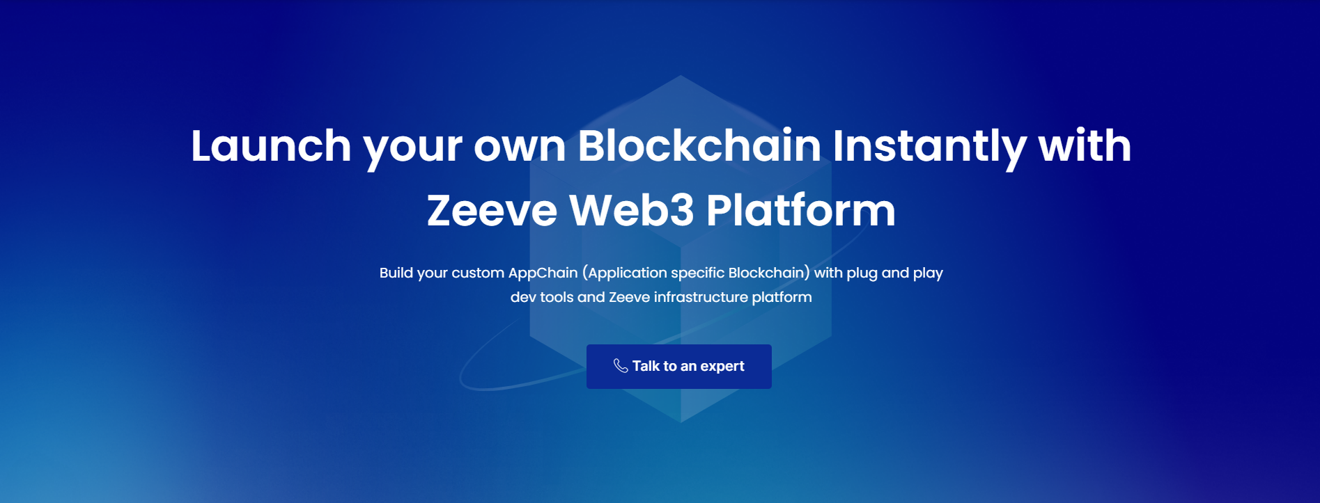 AppChains | Launch your own Blockchain Instantly with Zeeve